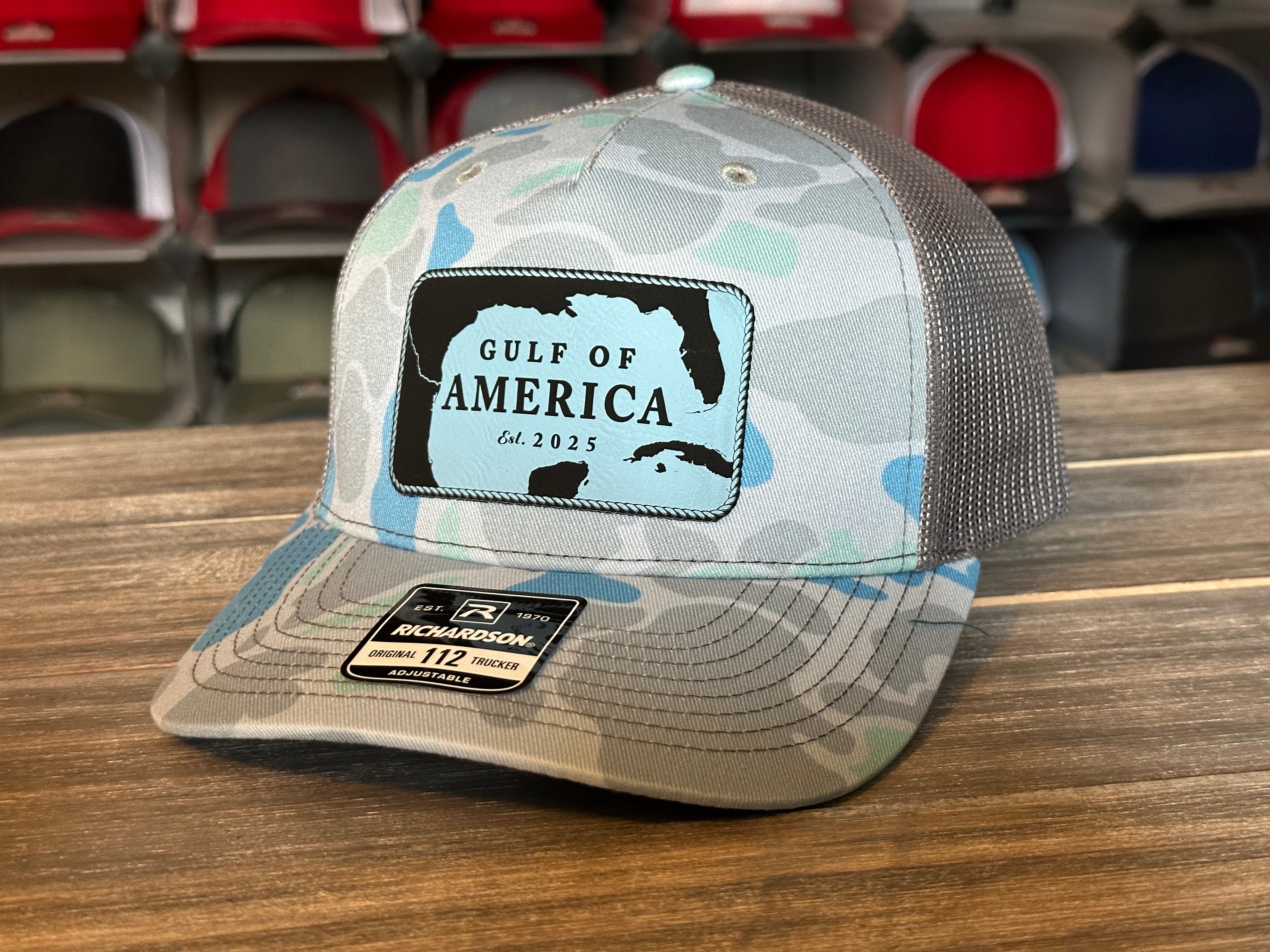 Gulf of America Patch Laser Engrave Digital File – Design by Randy